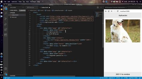 Cómo Crear Una Aplicación Web Con Jquerymobile Youtube