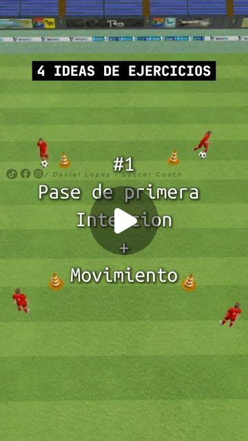 Daniel Lopez Soccer Coach On Instagram 4 Ejercicios Futbol Soccer