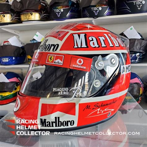 Michael Schumacher Direct Signed Helmet 2004 Ferrari Schuberth Officia
