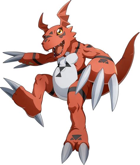 Guilmon Digimon Personajes Afiche De Cine Armadura De Fantasía