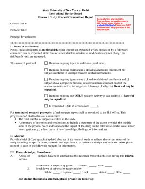 Fillable Online Current IRB Fax Email Print PdfFiller