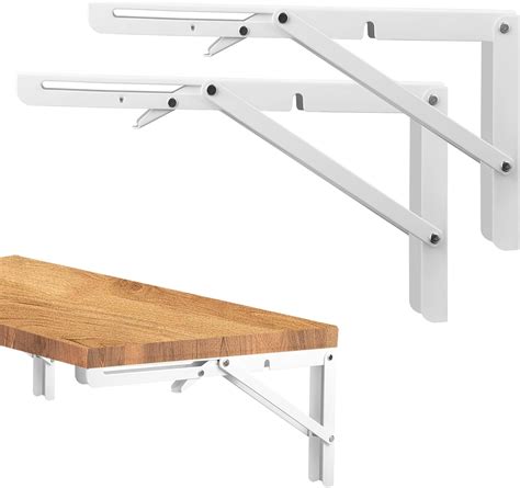 Bloazzup Folding Shelf Brackets Heavy Duty Shelf Bracket 10