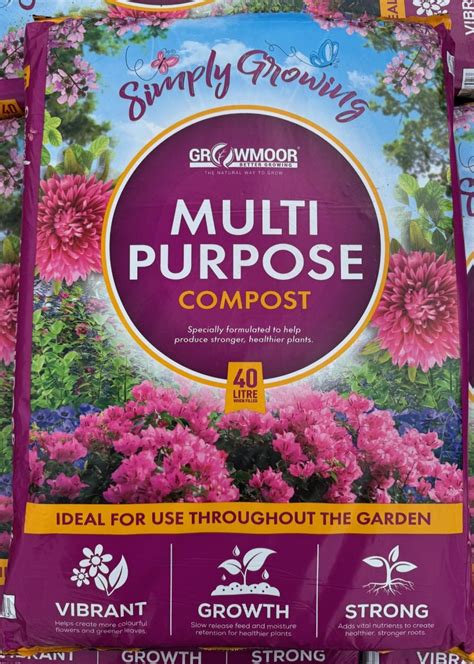 Growmoor Multi Purpose Compost 40l Braithwaites Garden Centre And Coffee Shop