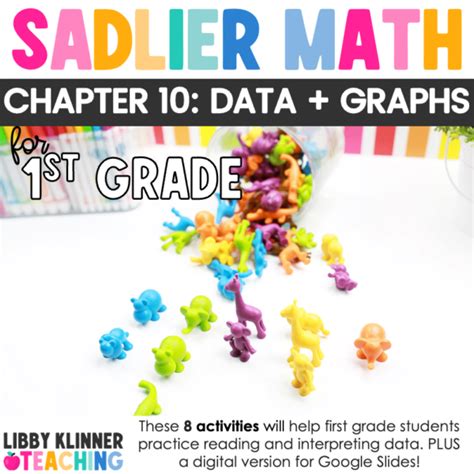 Sadlier Math First Grade Chapter 10 Data And Graphs Libby Klinner Teaching