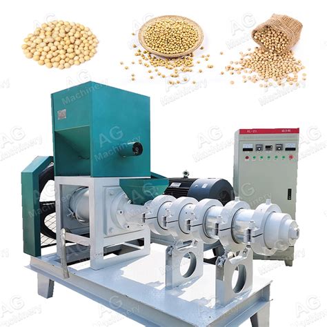 Protein Extruder Machine Soybean Oil Extruder Soya Meal Making Machine Soya Bean Meal Making