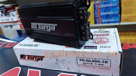 Targa Tg Gl8001d Goldline Series 8000w Digital Monoblock Amplifier