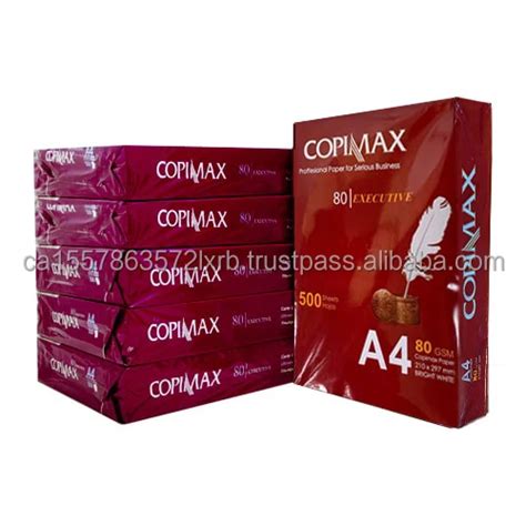 Papel A4 Copimax A4 Copy Paper Brand Low Price