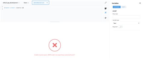 Bug Variables In Native Mongo Queries Throw Error 0340 Rc1 · Issue