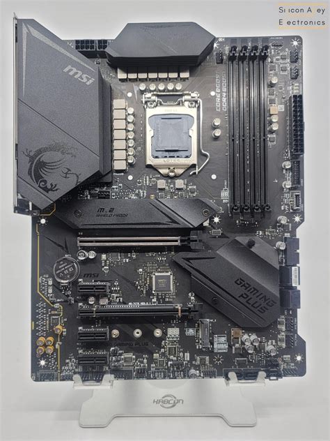 Msi Mpg Z490 Gaming Plus Intel Lga 1200 Motherboard Silicon Alley
