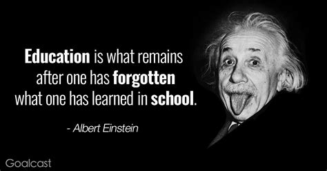 Education Is What Remains After One Has Forgotten What One Has Learned