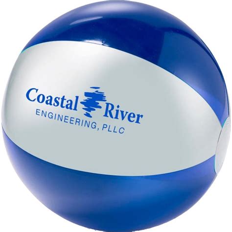 Advertising Translucent Two Tone Beach Balls 16