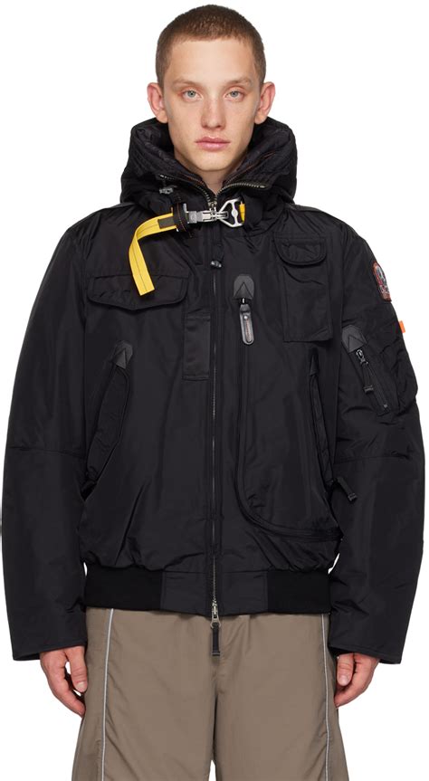 Blouson Gobi noir rembourré en duvet Parajumpers en solde