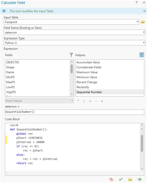 Arcgis Pro How To Generate Sequential Date Field By Year