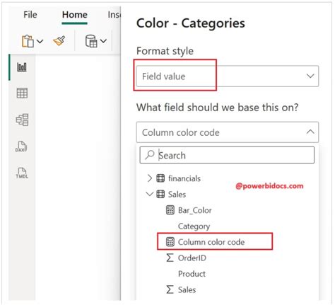Dynamically Change Bar or Column Chart Colors in Power BI Using DAX ...