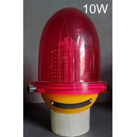 Aluminium And Abs Plastic Led Aviation Obstruction Light Mounting Type