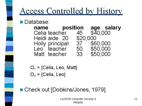 access control matrix csci 5233 computer security integrity