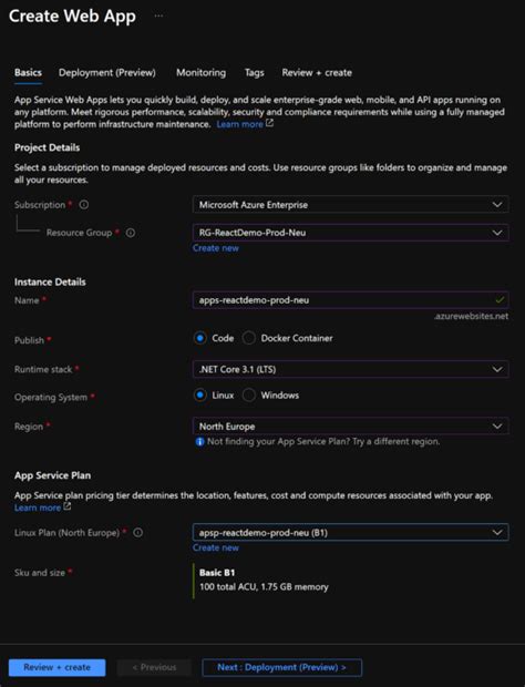 Deploy React App With NET Backend To Azure Azure DevOps Kambu