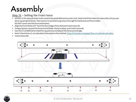 Crosscut Sled Build Plans — Redemption Woodcraft