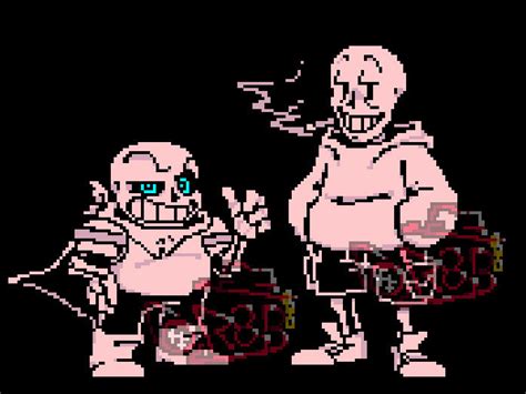 Canon Underswap Sans And Papyrus By Red8bit On Deviantart
