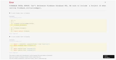 React Firebase Admin Codesandbox