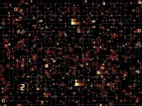 Number Texture Circuit Texture Technology Photo Background And Picture