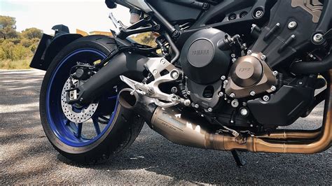 Yamaha Mt09 Sp Akrapovic Full System Youtube