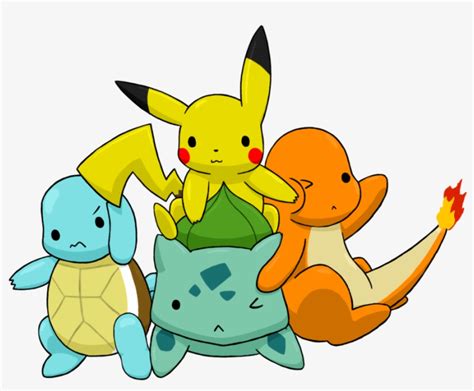 Pokemon Kanto Starters Evolved