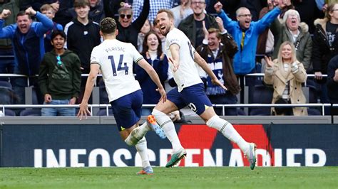 Tottenham 2 1 Brighton Kane And Var Aid Spurs As Stellini And De Zerbi