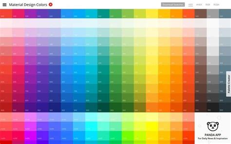 Android Color Palette Hotsell