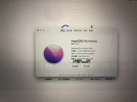Macbook Pro 2017版 屏幕疯狂闪烁 Apple 社区
