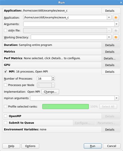 Profile A Program Linaro Forge 23 0 1 Documentation