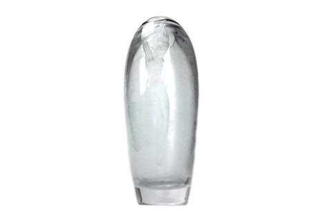 Lot 1217 An Orrefors Glass Vase By Vicke Lindstrand