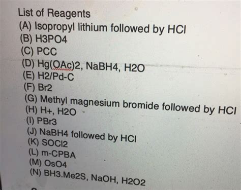 Solved Question 6 How Do You Convert Cyclopentanone To The