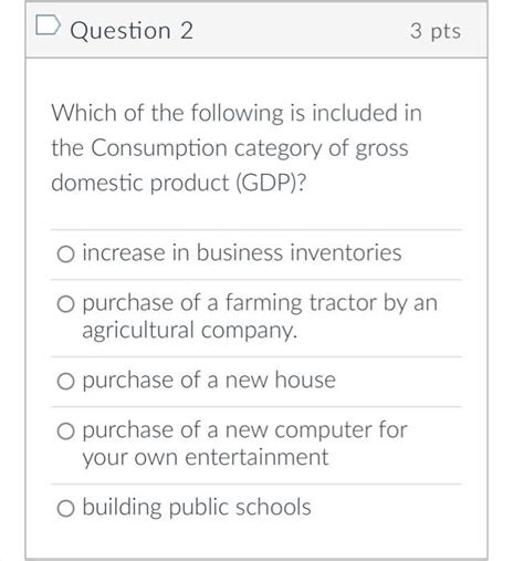 solved question 1 3 pts which of the following would not be