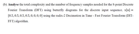 Solved B Analyse The Total Complexity And The Number Of Chegg