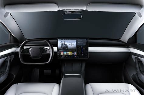 Will The Refreshed Tesla Model 3 Look Anything Like This Carscoops