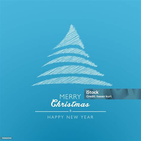 Selamat Natal Dan Tahun Baru Latar Belakang Gaya Menggambar Dengan