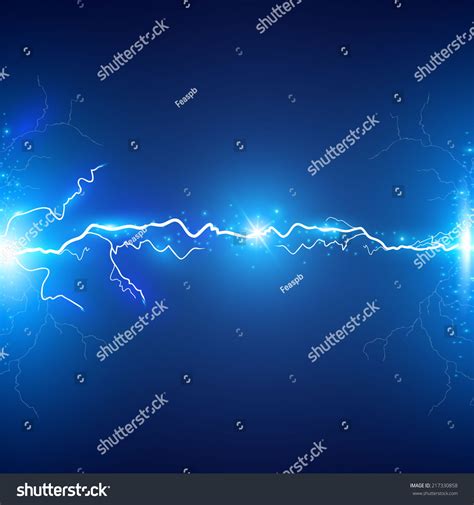 Lightning Abstract Background Vector Illustration 217330858