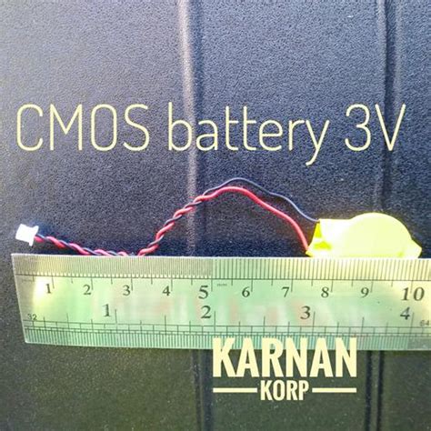 Jual Baterai Bios Cmos Battery 3V CR2032 Laptop Notebook Soket 2pin