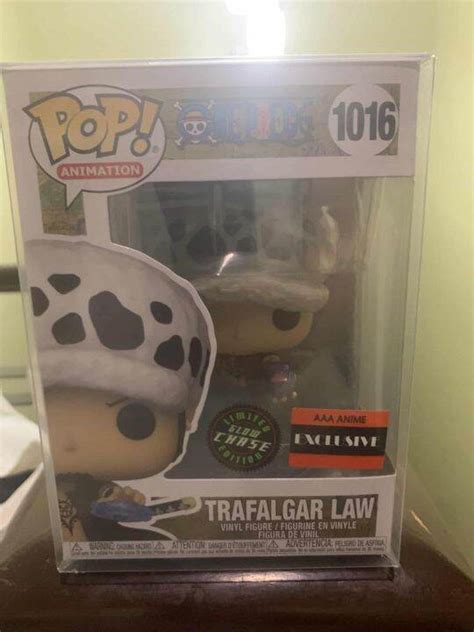FUNKO POP ANIMATION ONE PIECE TRAFALGAR LAW CHASE GITD AAA EXCLUSIVE