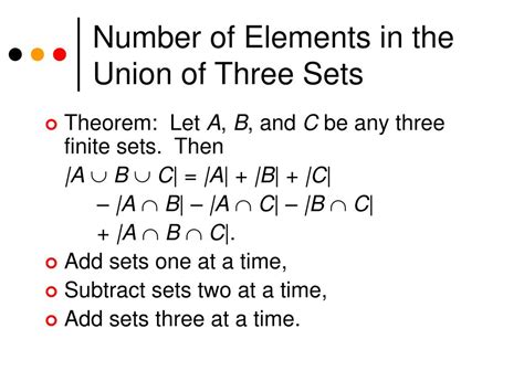 Ppt Counting Elements Of Disjoint Sets The Addition Rule Powerpoint