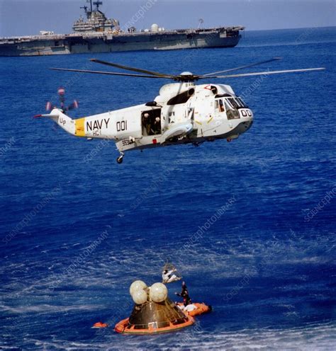 Apollo 17 Recovery Stock Image C057 0149 Science Photo Library