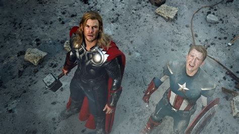 Looking Up Chris Hemsworth Chris Evans Movies The Avengers Thor