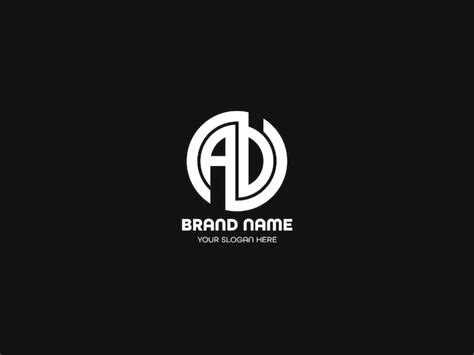 Premium Vector Ad Modern Letter Logo Design