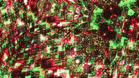 futuristic big data artificial intelligence abstract mosaic motion