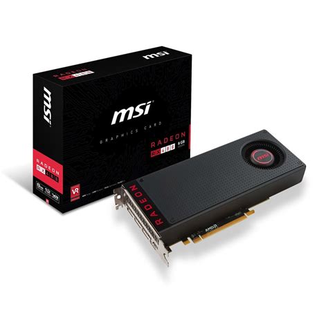 MSI Radeon RX 480 AMD Reference - 8GB GDDR5 RAM - Grafikkort | Billig