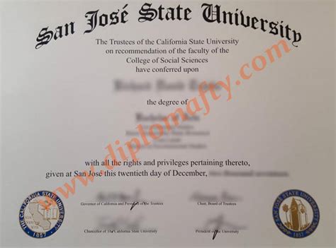 购买圣何塞州立大学文凭购买圣荷西州立大学毕业证补办sjsu文凭仿制圣荷西州立大学毕业证高仿圣何塞州立大学文凭