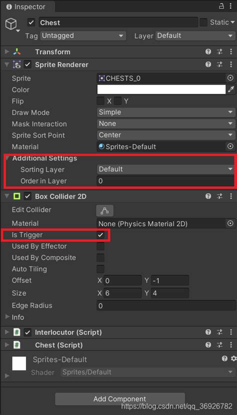 Unity2d游戏开发——玩家场景交互组件的实现（独立解耦的组件，附详细流程和代码）unity简单场景交互 Csdn博客