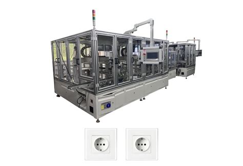 Fully Automated Solution European Standard Socket Assembly Machine Yicheng Fully Automated Solution European Standard Socket Assembly Machine Yicheng