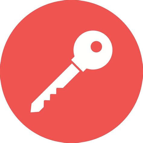Premium Vector Key Vector Illustration Style